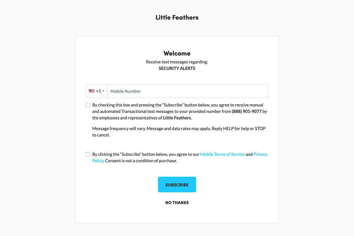 Little Feathers Alerts - Little Feathers School
